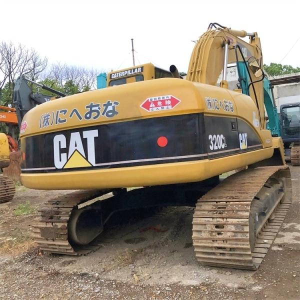 Quality Strong Power And High Work Efficiency Original Paint CAT 320C Excavator 99.9KW for sale