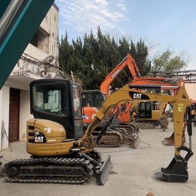 Cina Escavatore originale usato CAT303C in buone condizioni e cilindro idraulico originale in vendita