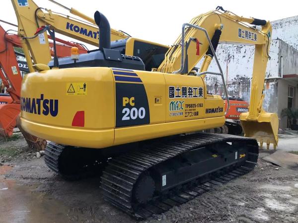 Quality Good Condition Used Kumatsu PC200 PC220 PC240 Crawler Excavator with 0.8m3 for sale