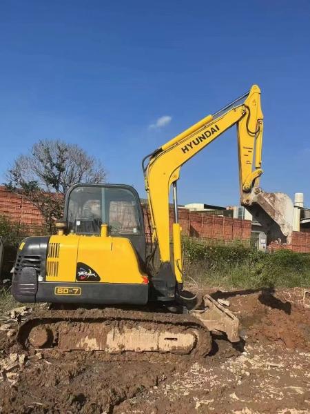 Quality Best sell!Used Hyundai 60 60-7 Mini Excavator Korea Hyundai R60-7 Digging for for sale