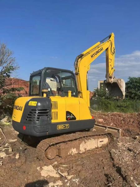 Quality Best sell!Used Hyundai 60 60-7 Mini Excavator Korea Hyundai R60-7 Digging for for sale