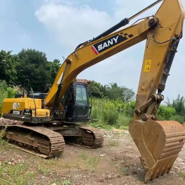 Quality Sany225C Excavator Efficiently Working Forward Flow Generation with MITSUBISHI Engine for sale