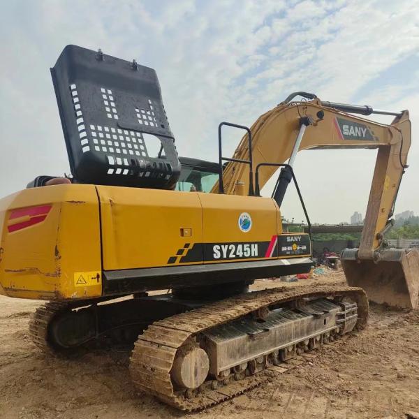 Quality Sany 245 The Generation Forward Flow Excavator with 1.3 Bucket Capacity and Design for sale