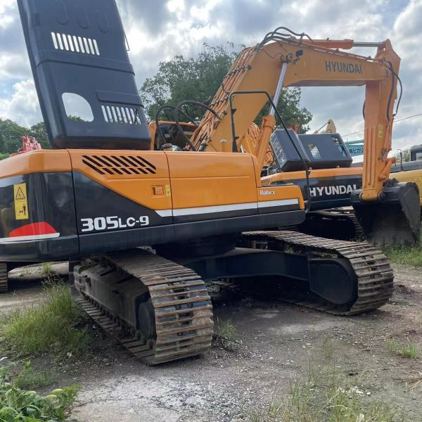 Quality Used excavator hyundai 305lc-9s excavator second hand hyundai excavator for sale for sale