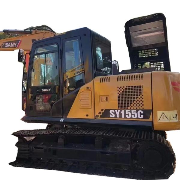 Quality Original Paint Sany SY60 15T Forward Flow Excavator for Construction Efficiency for sale
