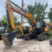 China Sany SY215C PRO Second Hand Excavator Original Paint High Work Efficiency for sale