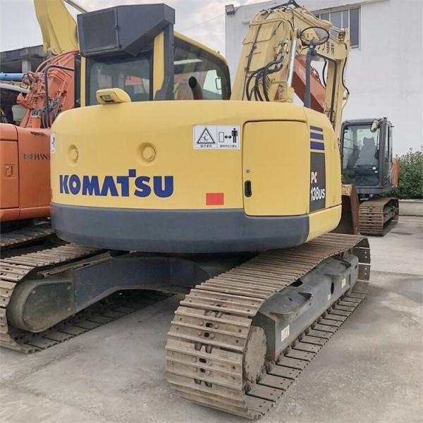 Quality Second Hand Komatsu PC138US Tracked Excavator Operating Weight 13480 Well for sale