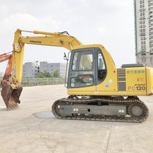 Quality Used Komatsu PC120 Excavator 12000KG Machine Weight Original Hydraulic Cylinder for sale