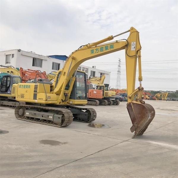 Quality Used Komatsu PC120 Excavator 12000KG Machine Weight Original Hydraulic Cylinder for sale