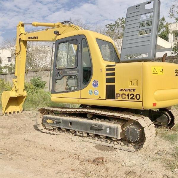 Quality 64KW Power Komatsu PC120 6 Excavator With Cummins Engine for sale