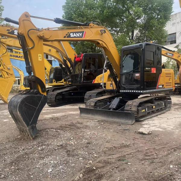 Quality Used SANY 75 excavator price is low used excavator SANY SY75C SANY55 SANY60 SANY75 for sale crusher EPA for sale