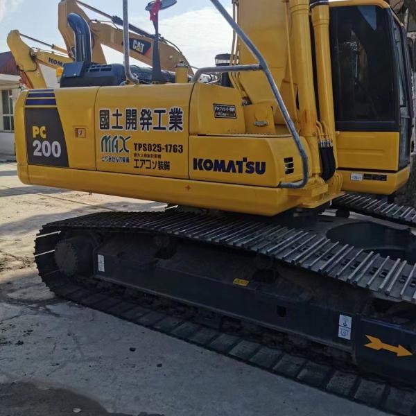 Quality 0.8m3 2021 Used Komatsu Excavator PC200-6/7/8 With Cummins Engine for sale