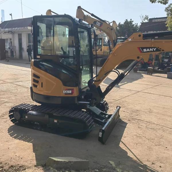 Quality 6T Yanma Engine Second Hand SANY26C Excavator 0.06m3 for sale