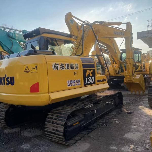 Quality 2021 Second Hand Komatsu PC130 PC130 7 Excavator With 12600 Operating Weight for sale