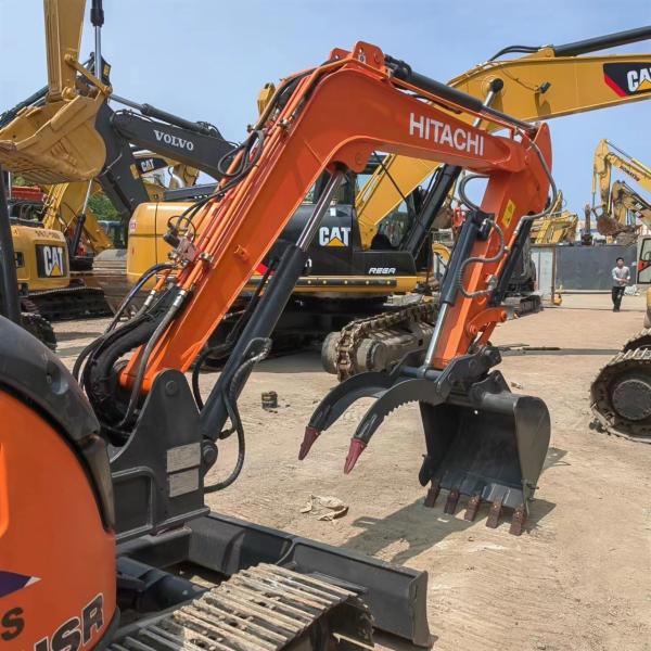 Quality Used Hitachi ZX55U Excavator For Construction Original Hydraulic Cylinder for sale