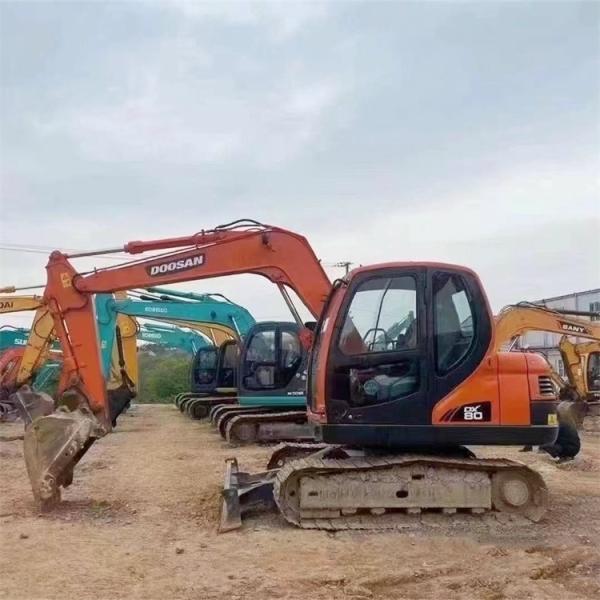 Quality DOOSAN DH150W-7 Excavator For Crushing Used Hand Excavators 7.9 Tons for sale