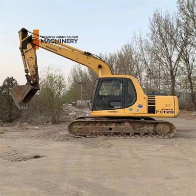 China 12T Originele Komatsu PC120 Crawler Graafmachine Constructieapparatuur/tweedehands graafmachine Te koop