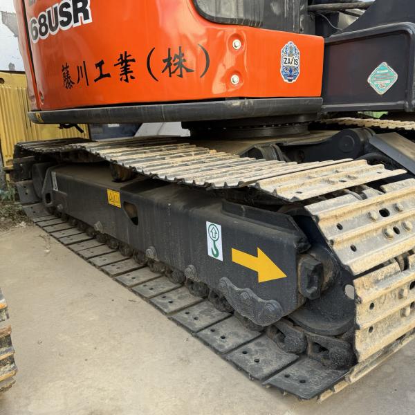 Quality 34.1 Tons Hitachi ZX68USR Used Excavator With Original Paint And High Work for sale