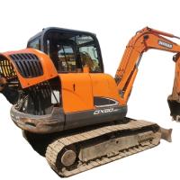 Quality DOOSAN DH60 Excavator Energy Saving For Crushing Second Hand Excavator for sale