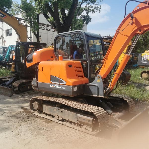 Quality DOOSAN DH60 Excavator Energy Saving For Crushing Second Hand Excavator for sale