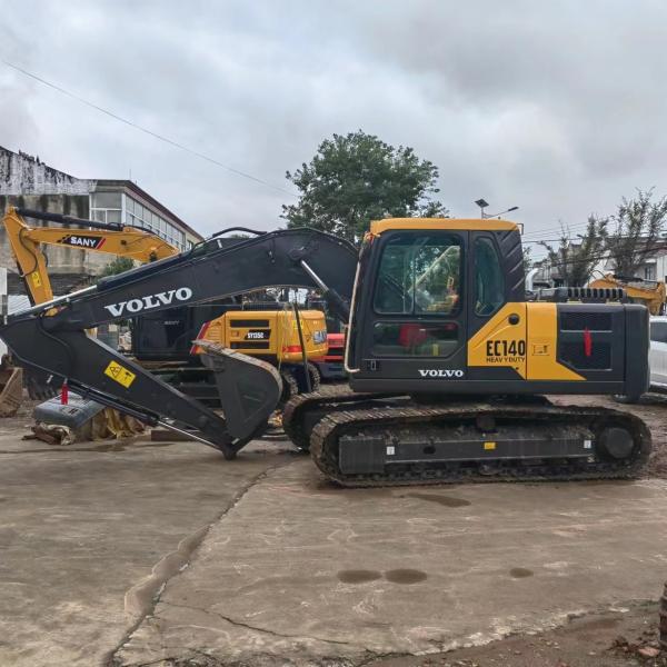 Quality Second-hand Volvo 140 14 ton Construction Machinery Used Hydraulic crawler volvo for sale