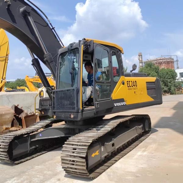 Quality Volvo EC240 Crawler Excavator 24 Tons Used in Good Condition with and Original for sale