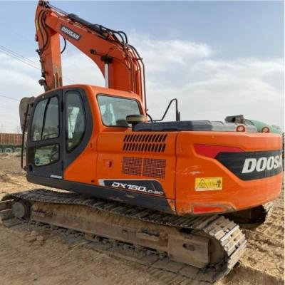 Cina 15T Doosan DX150 di seconda mano con pompa idraulica originale da Top of Korea in vendita
