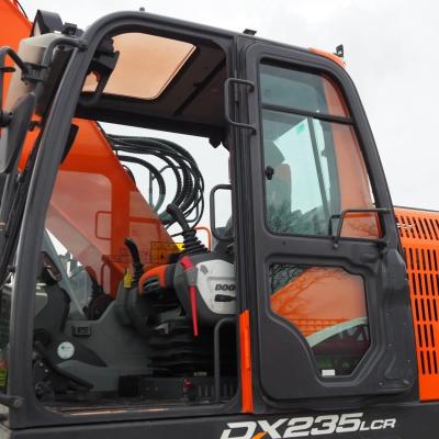 Cina Usato Doosan Dx235lcr escavatore 1,05m3 Capacità del secchio Poche ore di lavoro Made in Korea in vendita