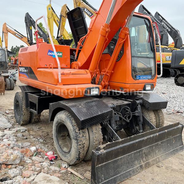 Quality Good Quality Original Korea Doosan Dh150w-7 150w Wheel Excavator Doosan 15 tons for sale
