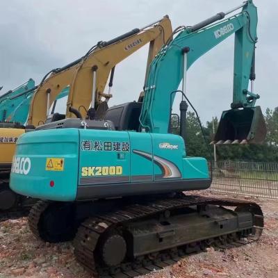 Cina Basso orario di lavoro Escavatore originale Kobelco SK200 per la vostra impresa edilizia in vendita