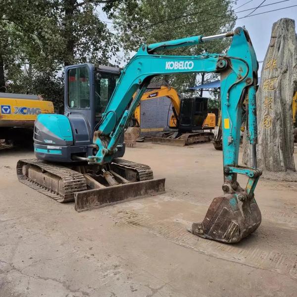 Second Hand Shensteel SK55SR Excavator Speed King 243KW Power 0.21m3 Bucket Capacity