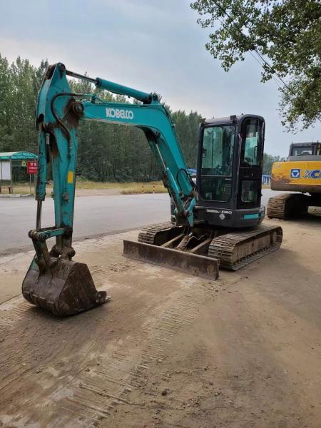 Second Hand Shensteel SK55SR Excavator Speed King 243KW Power 0.21m3 Bucket Capacity