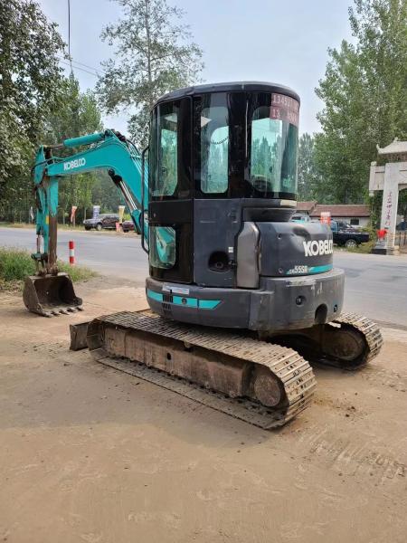 Second Hand Shensteel SK55SR Excavator Speed King 243KW Power 0.21m3 Bucket Capacity