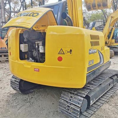 China ISUZU Engine 2019 Japan Kobelco Mini Hydraulische Crawler Backhoe Excavator voor Mini Werken Te koop