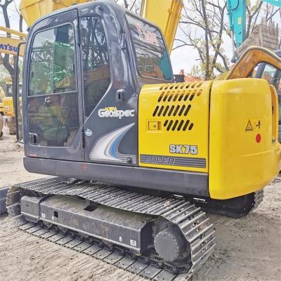 China ISUZU Engine 2019 Japan Kobelco Mini Hydraulische Crawler Backhoe Excavator voor Mini Werken Te koop