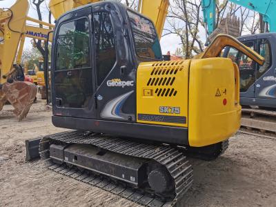 China ISUZU Engine 2019 Japan Kobelco Mini Hydraulische Crawler Backhoe Excavator voor Mini Werken Te koop