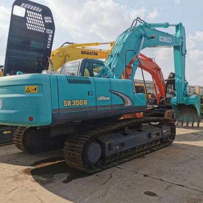 China Imported Japanese brand Kobelco 350 used crawler excavator 30 ton used large excavator for sale