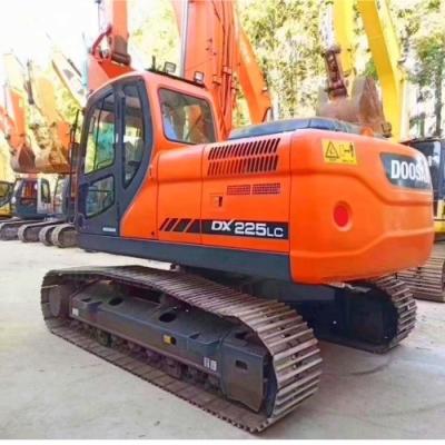 China high quality used doosan excavator dx225 doosan 225 used excavator machine second hand doosan dx225 crawler excavators for sale