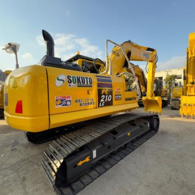 Cina Escavatori di seconda mano da 20 tonnellate Komatsu PC210 con sistema di risparmio di carburante e sistema di lavoro in vendita