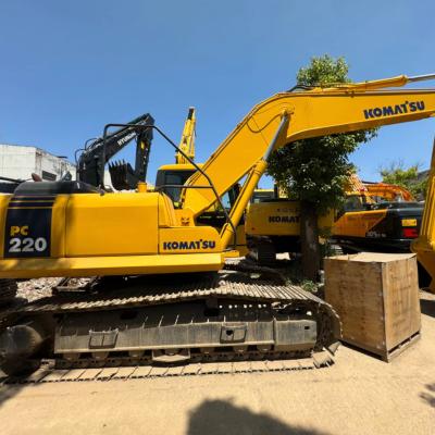 Cina Escavatore Komatsu PC220 di seconda mano con sistemi di risparmio di carburante e di lavoro a prezzi accessibili in vendita