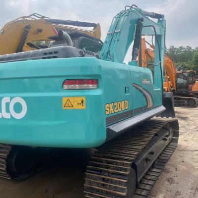Cina escavatore KOBELCO usato SK200-8 SK200 210-8 140 135,ORIGINAL JAPAN KOBELCO SK60 SK55 SK75 mini escavatore in vendita in vendita
