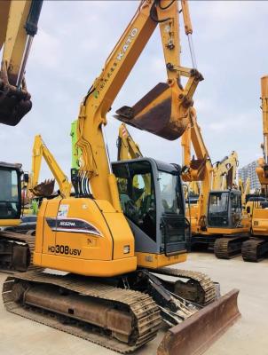 Cina Escavatore Kato 308 di seconda mano con 0-2000 ore di lavoro e basso peso di esercizio in vendita