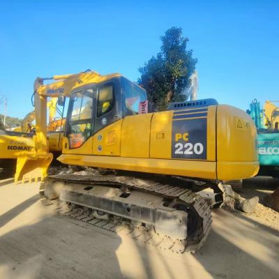 Cina Escavatore originale giapponese Komatsu PC220 con una capacità di 0.8m3 e un peso di 20000 kg in vendita