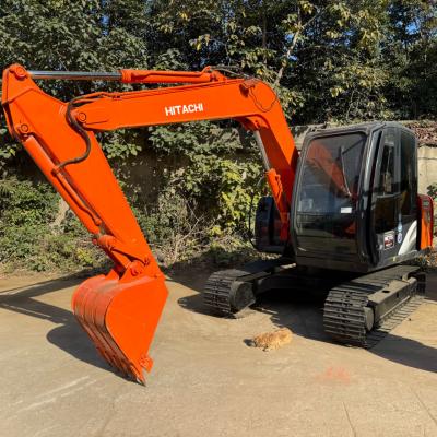 中国 7トンの日立ZX70中古ショベルカー、稼働時間が少なく、状態良好 販売のため
