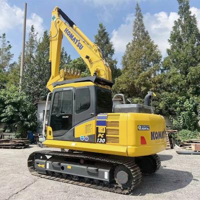 Cina Escavatore Komatsu PC130 di seconda mano da 13 tonnellate con colore originale e sistema di risparmio di carburante in vendita