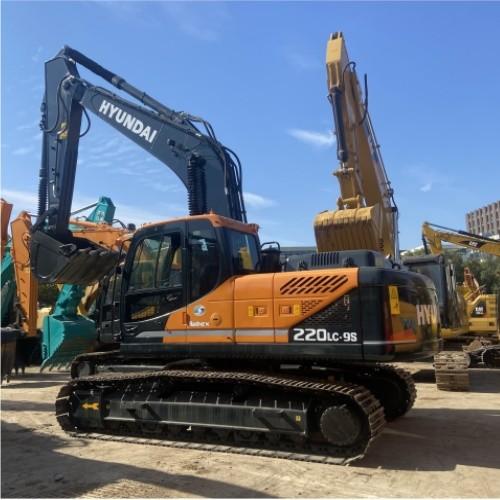 Quality Second Hand Hyundai 220 Used Excavator 22 Ton Hyundai R220 R220LC 220LC-9S R220-9s High Quality Low Price On Hot Sale for sale