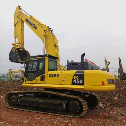 Quality Komatsu excavator PC450-8 450-7 used excavator Hydraulic excavator 45T japan original heavy machine for sale