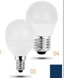 China P45 P2 5W E14 Led Ceiling Light Bulbs No UV Or IR Radiation Low Light Decay for sale