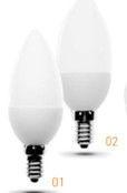 China B35 P2 3.5W E14 Led Ceiling Light Bulbs Warm White Good Material Of Lens for sale