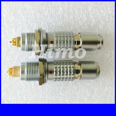 China IP50 metal electronic power connector plug and socket FGG EGG lemo equivalent for sale